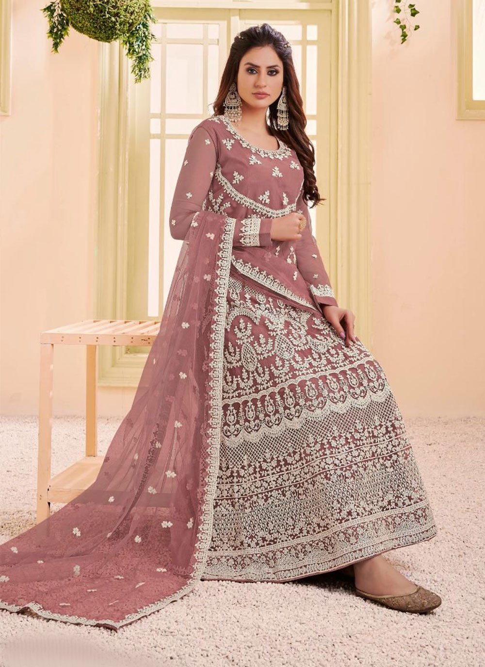 Intrinsic Diamond Ceremonial Designer Floor Length Suit