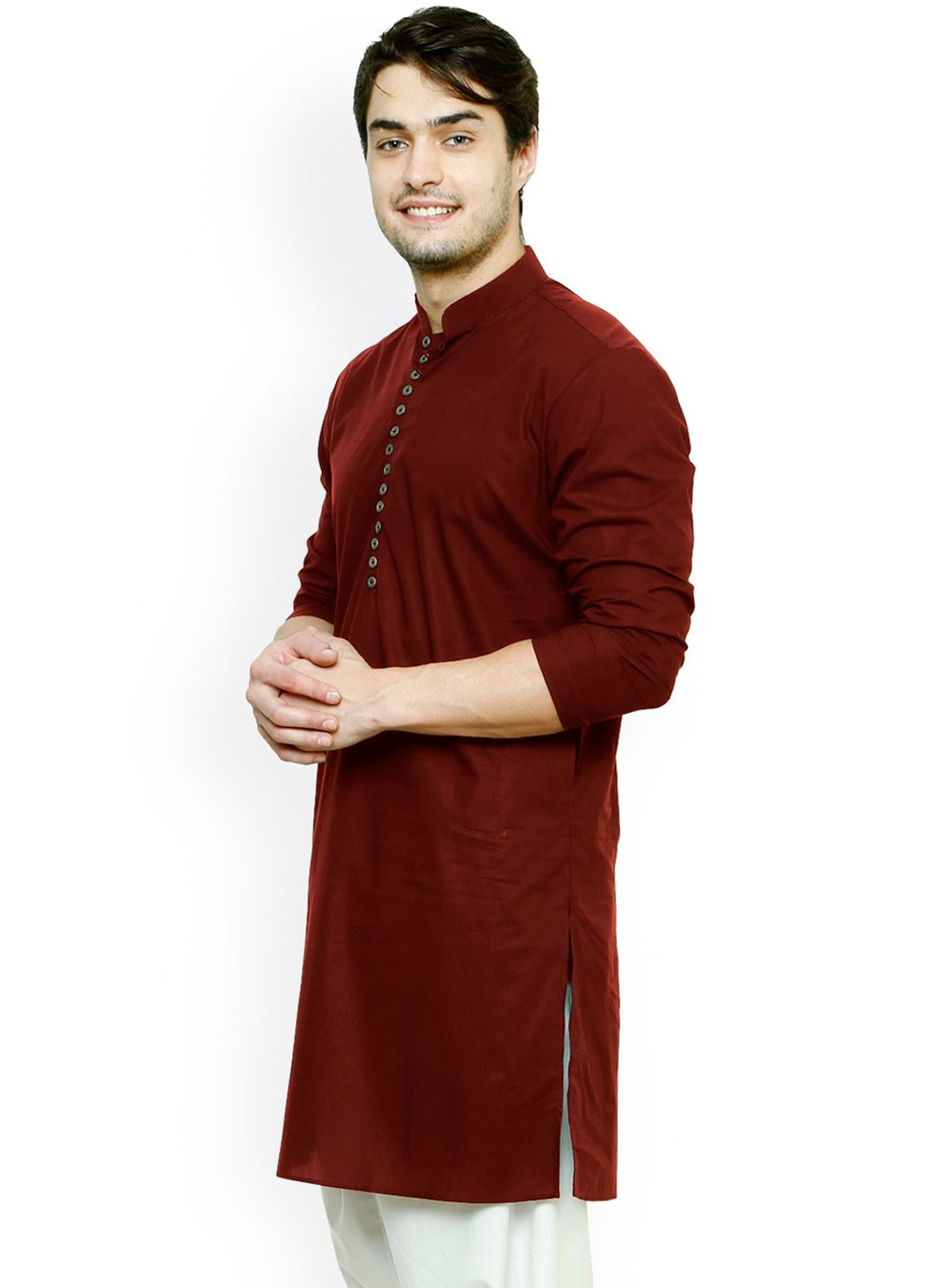 Maroon Color Kurta