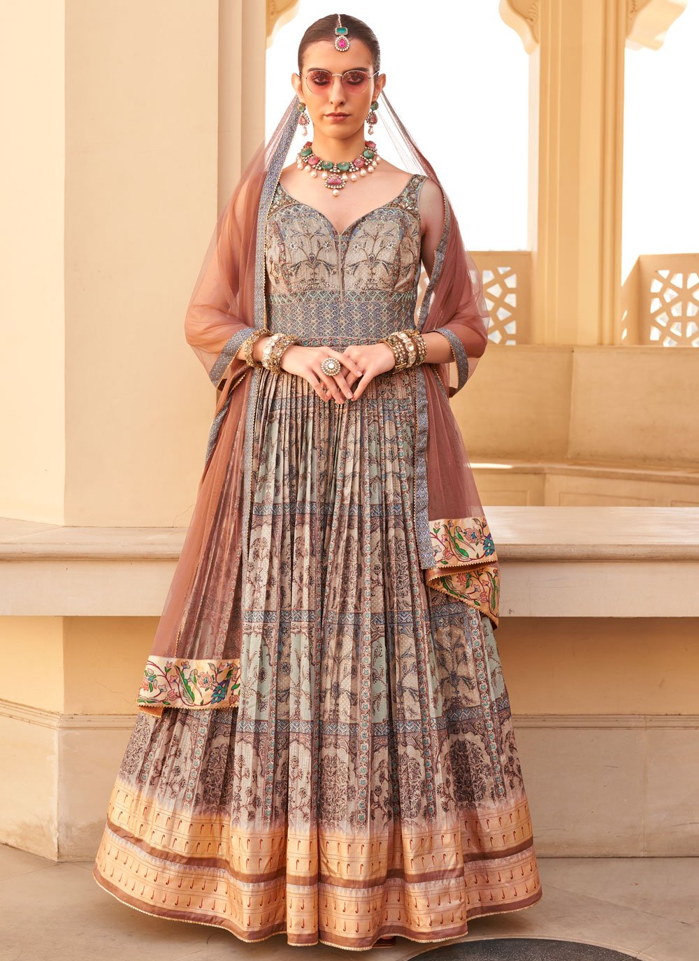 Fantastic Silk Readymade Gown