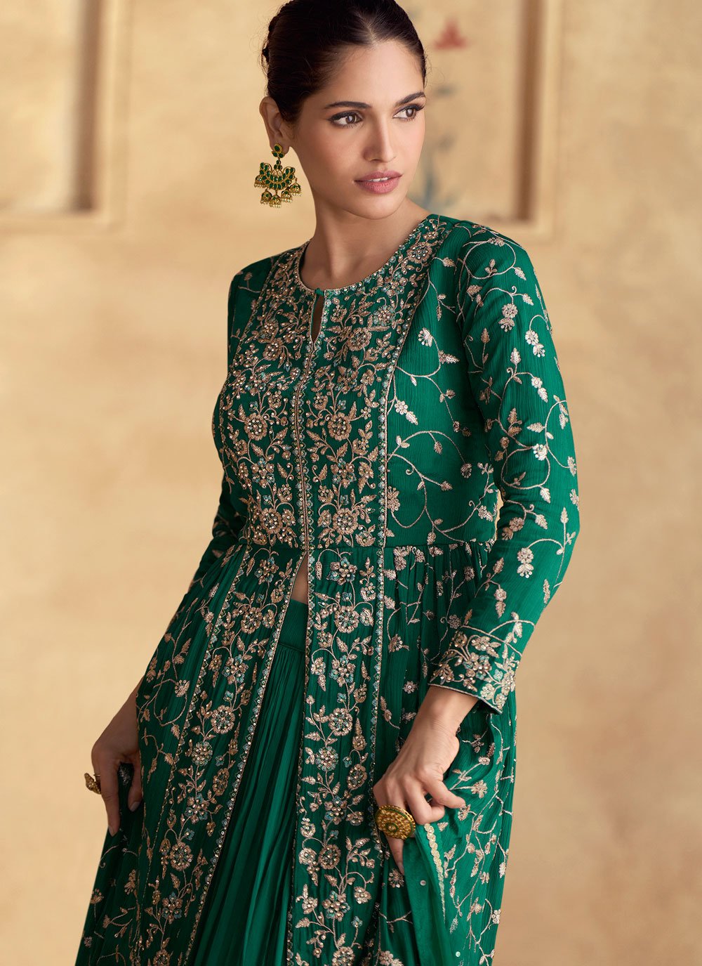 Green Color Lehenga Choli
